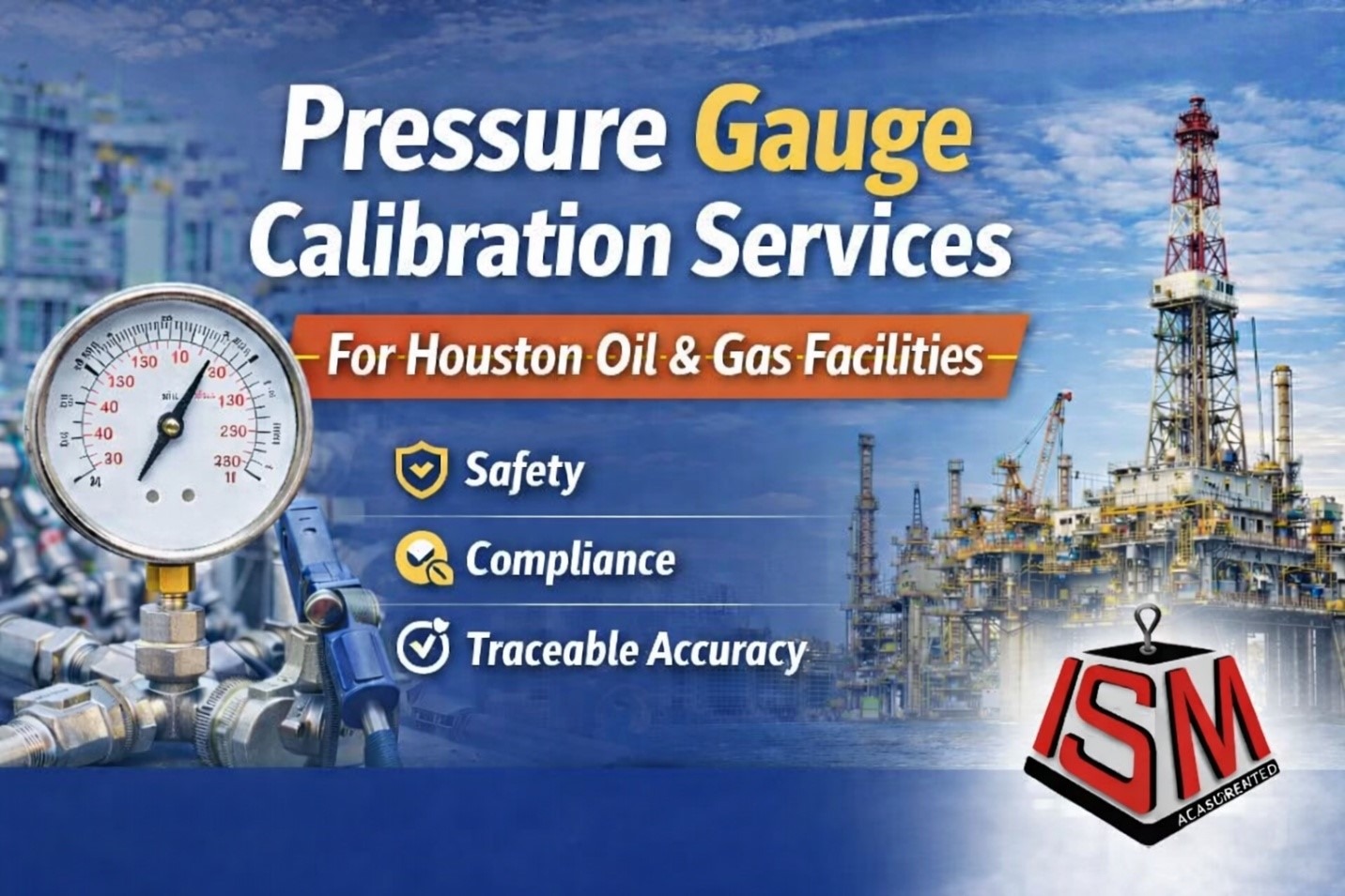 Pressure Gauge Calibration Services Houston Oil & Gas Facilities